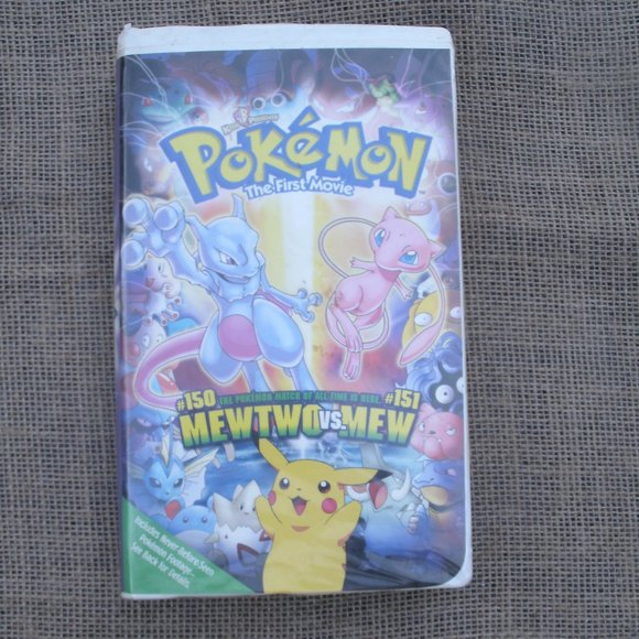 Pokemon | Media | Pokemon The First Movie Vhs Anime Tape | Poshmark